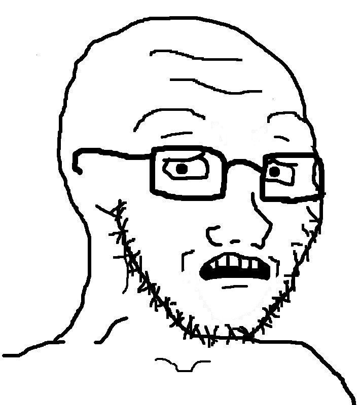 El "Soyjak emocionado": Peak Consumer Energy - Wojak meme Creator